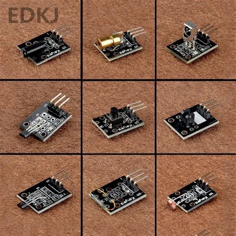 37pcs HW A17 Bagged Sensor Kit The Sensor Kit Contains 37 Sensor Infrared Receiving Modules