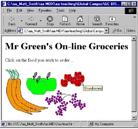 implementing client side image maps in html