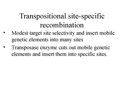 Mobile Genetic Elements Online Presentation