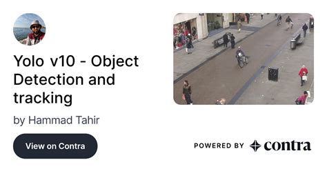 yolo v10 object detection and tracking by hammad tahir