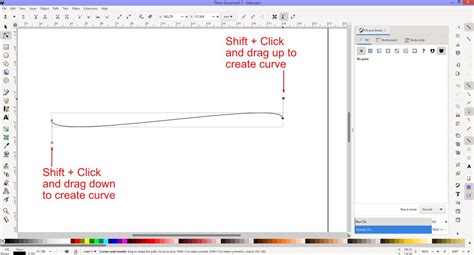 How To Use The Bezier Curve Tool Inkscape Design Bundles