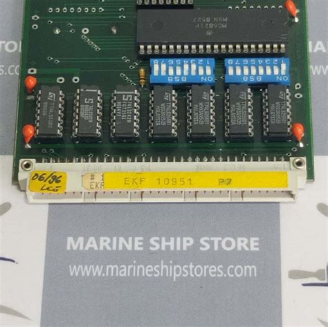 Ekf System 6800 3x12 Bit Dac 10951 Bs Pcb Card Marine Ship Store