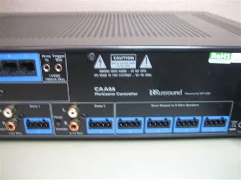 Russound Caa66 Multi Zone Audio Controller Amplifier Max Marine