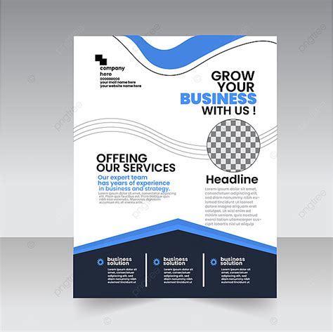 Flyer Design Vector Template Download On Pngtree
