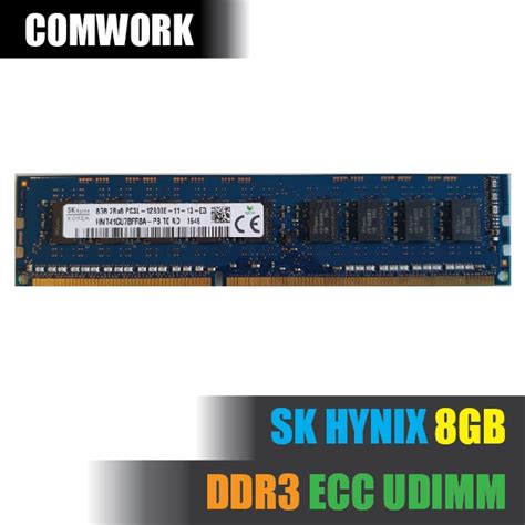 แรม Sk Hynix 8gb Ddr3 Ecc Udimm Unbuffered Server Ram Memory Pc3 X58 X79 X99 115x Workstation