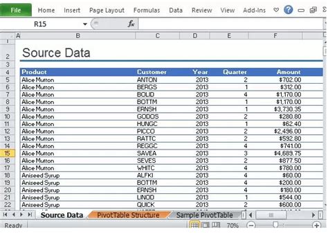 Ultimate Excel Pivot Table SantExcelTutorial