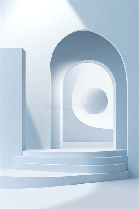 A Calming And Modern Background Showcases A Soft Light Blue Gradient Transitioning To White