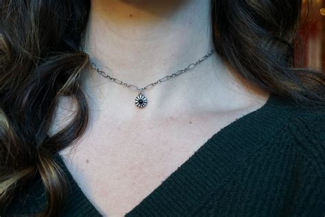 Circle Ridge Link Necklace — Briana Harrison Metals