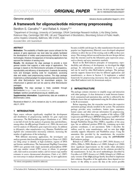 Jurnal 1 Pdf Dna Microarray Affymetrix