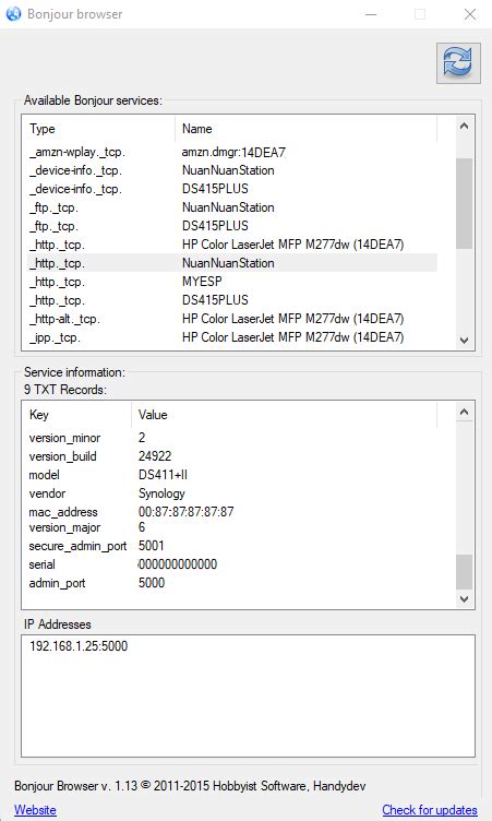 Feature Request Add Mdns Txt Records To Add Device Info Like Done For Ssdp · Issue 421 · Luc