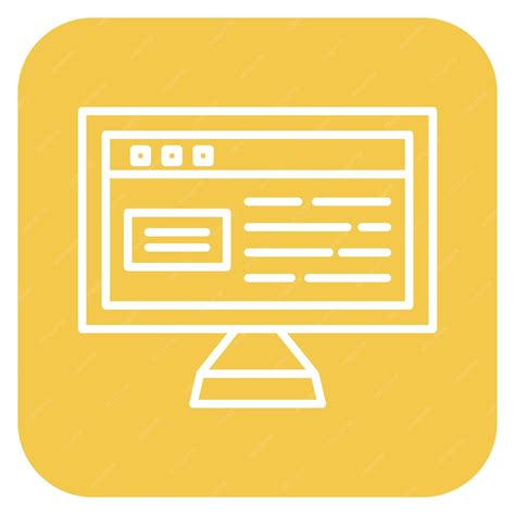 Premium Vector Web Interface Vector Illustration