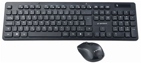 Комплект беспроводной Gembird KBS-WCH-03 Wireless Black – фото, отзывы ...