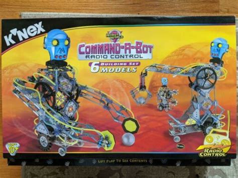 Knex Command A Bot Radio Control Robot Set Model 63155 Antique Price Guide Details Page
