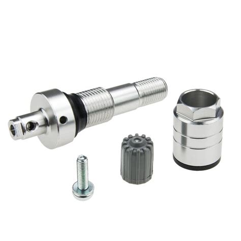 Uni Sensor Druckventil Cub Tpms 17 Silber Befestigung Und Sicherung Der Räder Ventile Tpms
