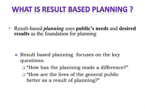 Result Based Management Pptx
