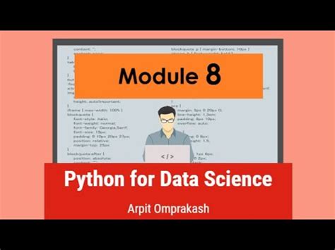 Python For Data Science Module Sample Project YouTube