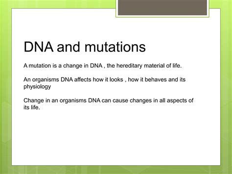 Anju C Spptx Mutation Evolution History Ppt