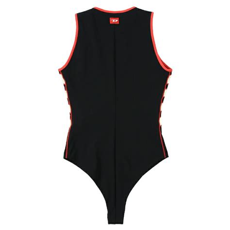 【楽天市場】★diesel ディーゼル レディース★切替 ボディスーツ ストレッチ ノースリーブボディブリファー【t Maxaty】【サイズs】【ブラック】die L T F4 67r