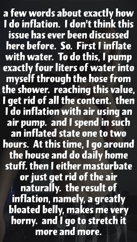 A Post Where I Explain Exactly How I Do Inflation All Text In Picture