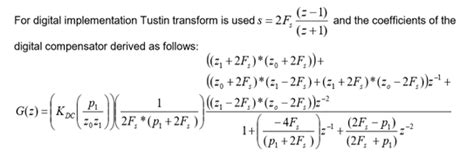 Compensation Designer 2p2z控制器s域模型理解 嵌入式处理 技术文章 E2e™ 设计支持