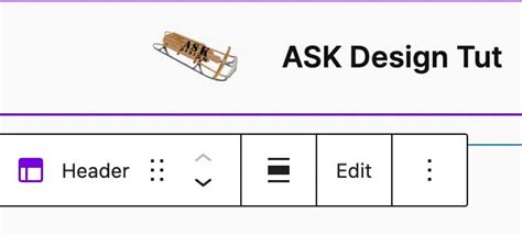 building my first wordpress block theme part 3 header ask design blog