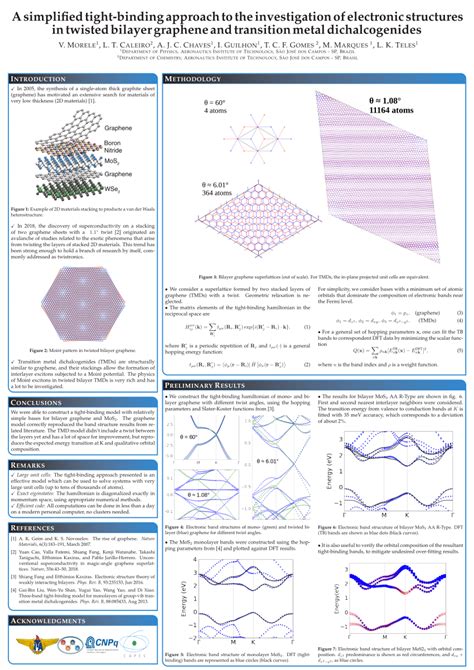 Pdf A Simplified Tight Binding Approach To The Investigation Of