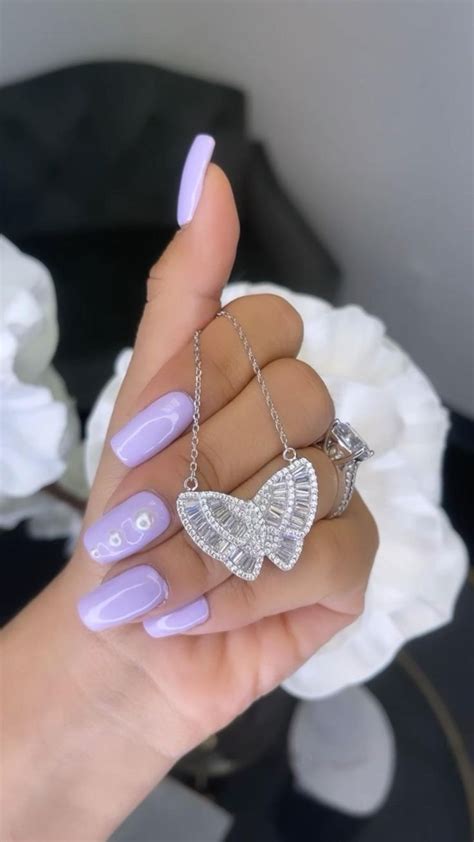 Baguette Butterfly Pendant Necklace 925 Sterling Silver Womens Jewelry