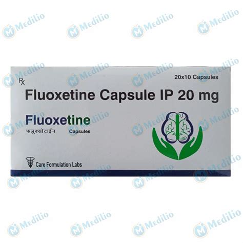 Fluoxetine 20 Mg Capsule At ₹ 398strip Fluoxetine Capsule In Surat
