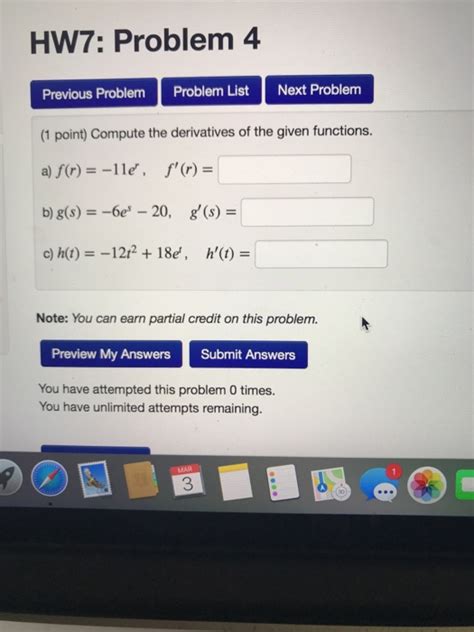 Solved Hw Problem Previous Problem Problem Lisnext Chegg Com