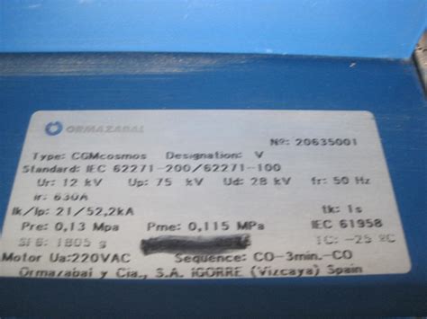 Ormazabal Switchgear In 2 X 40ft Containers Stock 4628 Hawick Plant Ltd