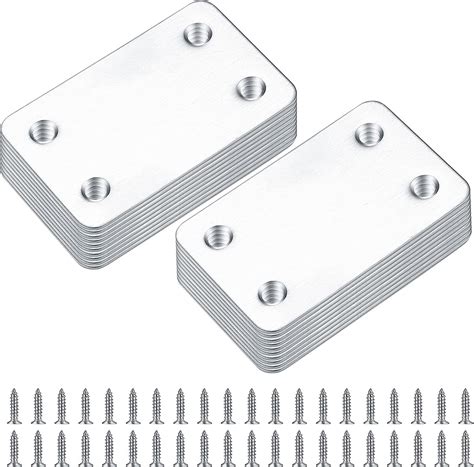 20 Pieces Of Flat Perforated Assembly Boards Flat Fixed Boards Flat