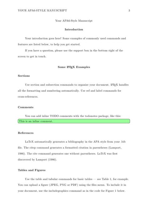 Academic Journal Templates Examples And Articles On Overleaf