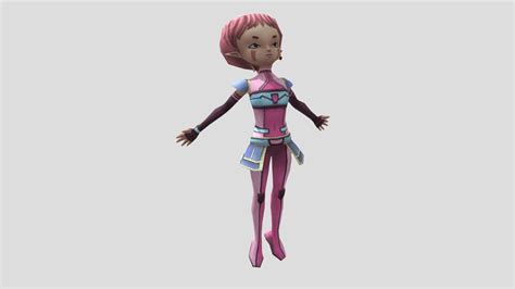 Code Lyoko Quest For Infinity Aelita Download Free 3d Model By
