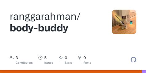 GitHub Ranggarahman Body Buddy