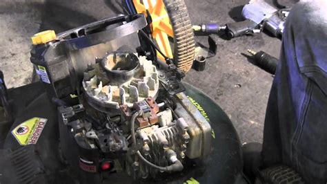 How to replace flywheel key on lawn mower - YouTube