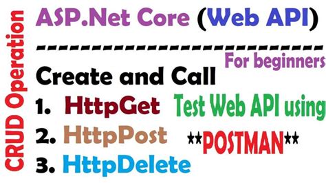 Build Your First Crud Web Api With Aspnet Core