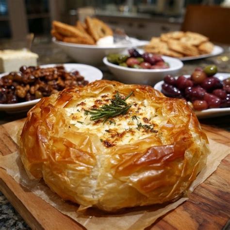Elegant Baked Brie In Phyllo Dough Easy And Healthy Recipes