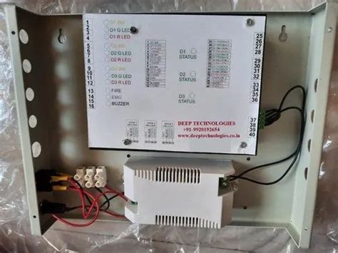 Two Door Controller Interlocking System For Pharma At Piece In