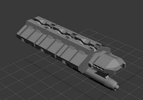 🖖 Envoy Class Cargoship 1・ Stl File For 3d Printing・cults