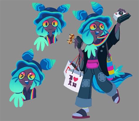 Pin By Daphnidoodle On Splatoon Character Design Character Design Inspiration Character Art