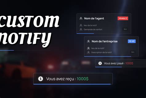 Custom Notify Fivem By Cyteui On Dribbble Custom Notify Fivem By Cyteui On Dribbble