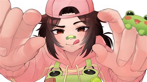 Susu Awoo Bethy Indie Virtual Youtuber Absurdres Commentary