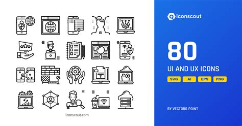 Ui And Ux Icon Pack 80 Free Download Design Development Icons IconScout