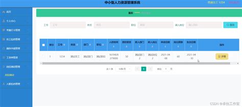 【计算机毕业设计】363中小型人力资源管理系统计算机人力资源管理系统 Csdn博客