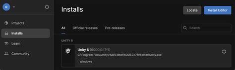 Upgrading An Existing Version Of Unity Editor Unity Engine Unity