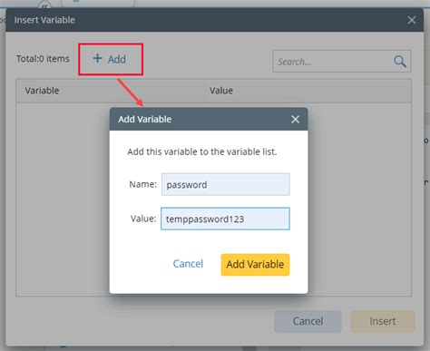 Using Variables In A Command