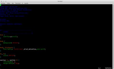 Como Ponerle Colores A Las Sintaxis En Vim