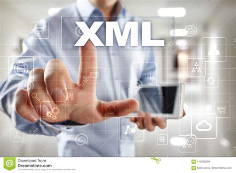XML Web Development Internet And Technology Concept Stock Photo Image Of Click Technology