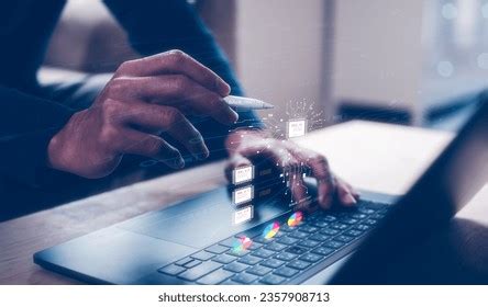 Devsecops Software Development Cycle Programming Concept Stock Photo