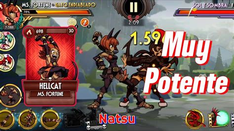 Ms Fortune Gata Endiablada Despu S Del Rework Skullgirls Mobile
